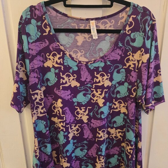 LuLaRoe | Tops | Disney Lularoe Perfect T Aladdin | Poshmark